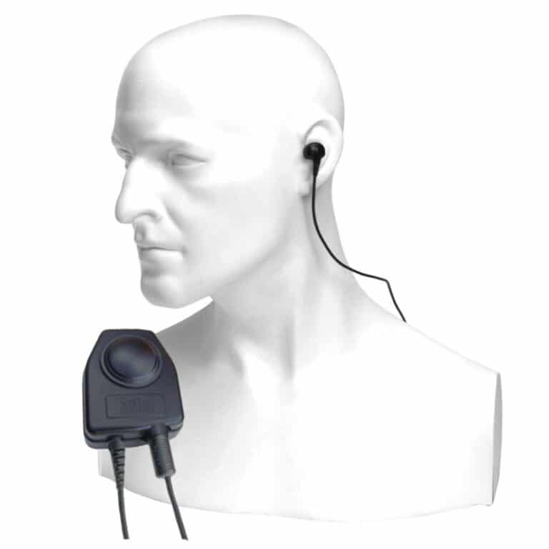Entel HT950 Series Bone Conductive Earpiece Mic With PTT/VOX - Two Way ...