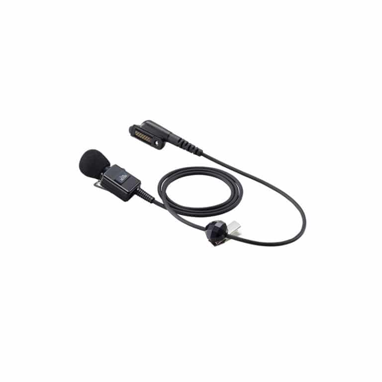 ICOM IC-F52D/62D Tie Clip Microphone With PTT - Two Way Accessories