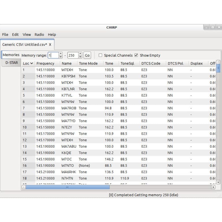 Radio Programming - Two Way Accessories