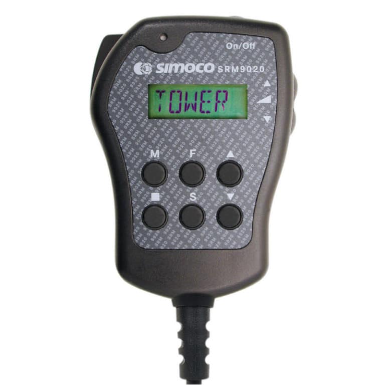 Simoco SRM9020 Fist Microphone With LCD Display - Two Way Accessories
