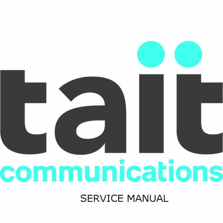 Tait Orca 5000 Service Manual - Two Way Accessories