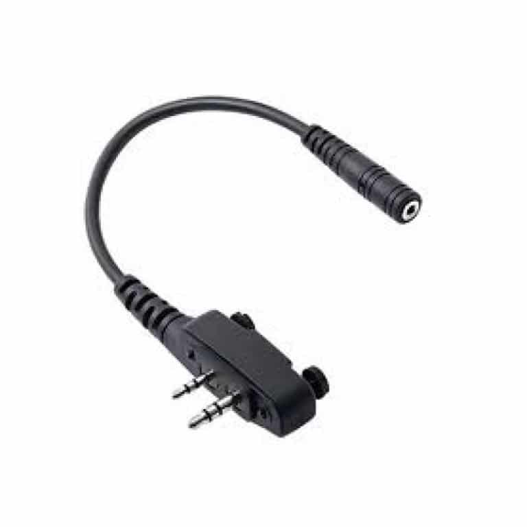 ICOM HS-94/HS-95/HS-97 Headset Plug Adapter Cable - Two Way Accessories
