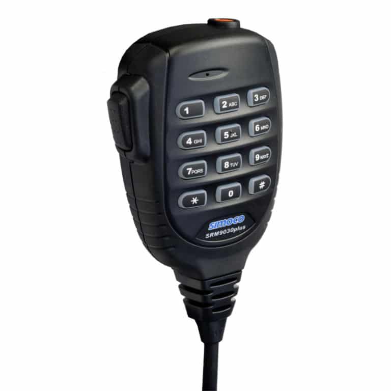 Simoco SRM9000 Series Keypad Microphone With Waterproof RJ45 - Two Way ...