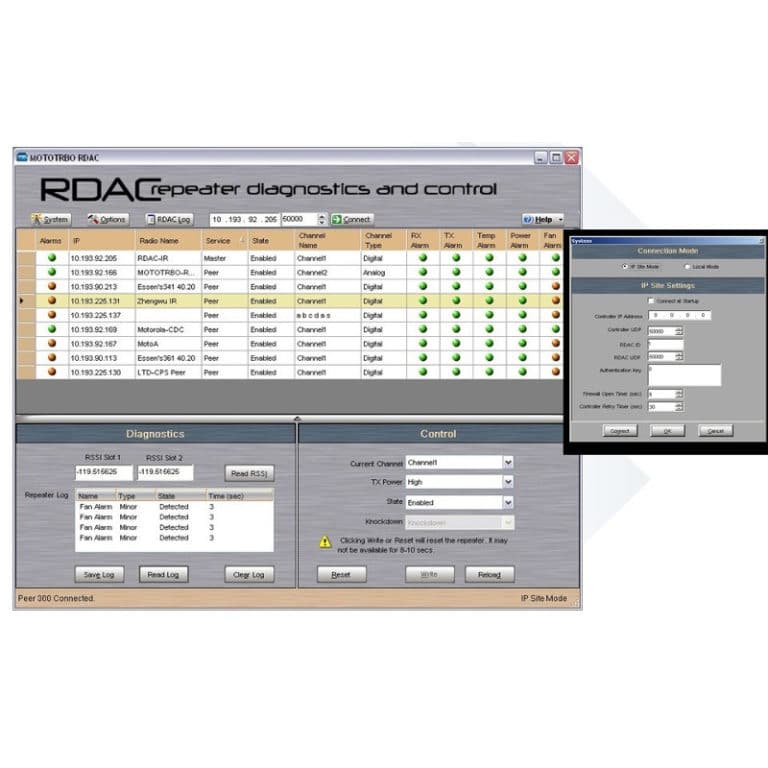 Motorola DR3000 RDAC Software - Two Way Accessories