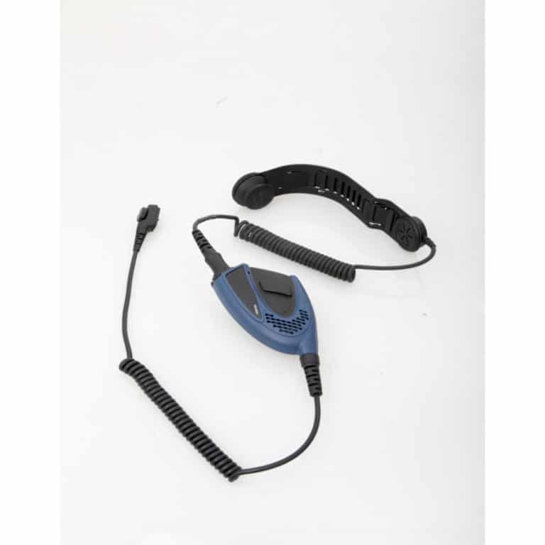Hytera PD7 ATEX Throat Microphone Headset Inc N2 PTT Part - Two Way ...