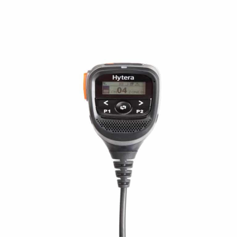 Hytera MD655 Speaker Microphone & LCD - 2.2M Cord - Two Way Accessories