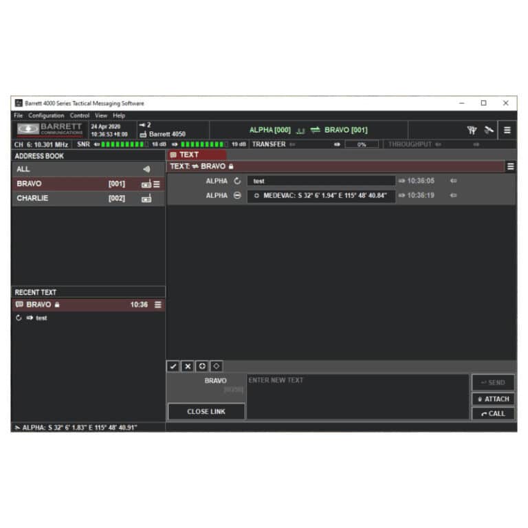 Barrett Tactical Software - Two Way Accessories